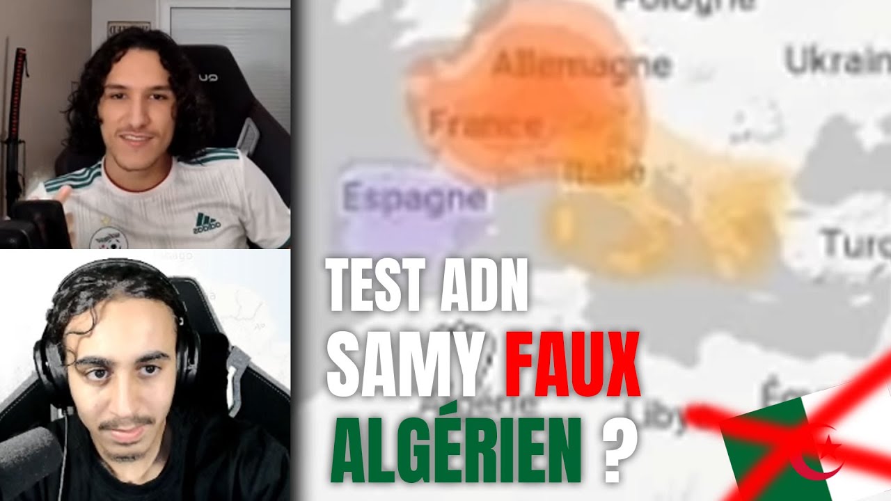 RÉSULTAT DU TEST ADN DE SAMY, QUELS SONT SES ORIGINES ? - WSH TV - YouTube