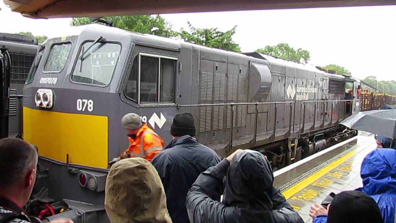 IRRS 071 Class Railtour to Ballina & Westport 18-July-2015 - YouTube