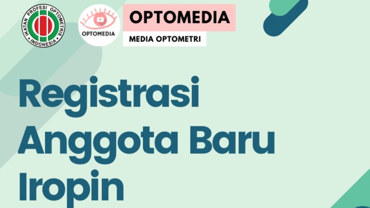 Cara Registrasi Anggota IROPIN Baru - YouTube
