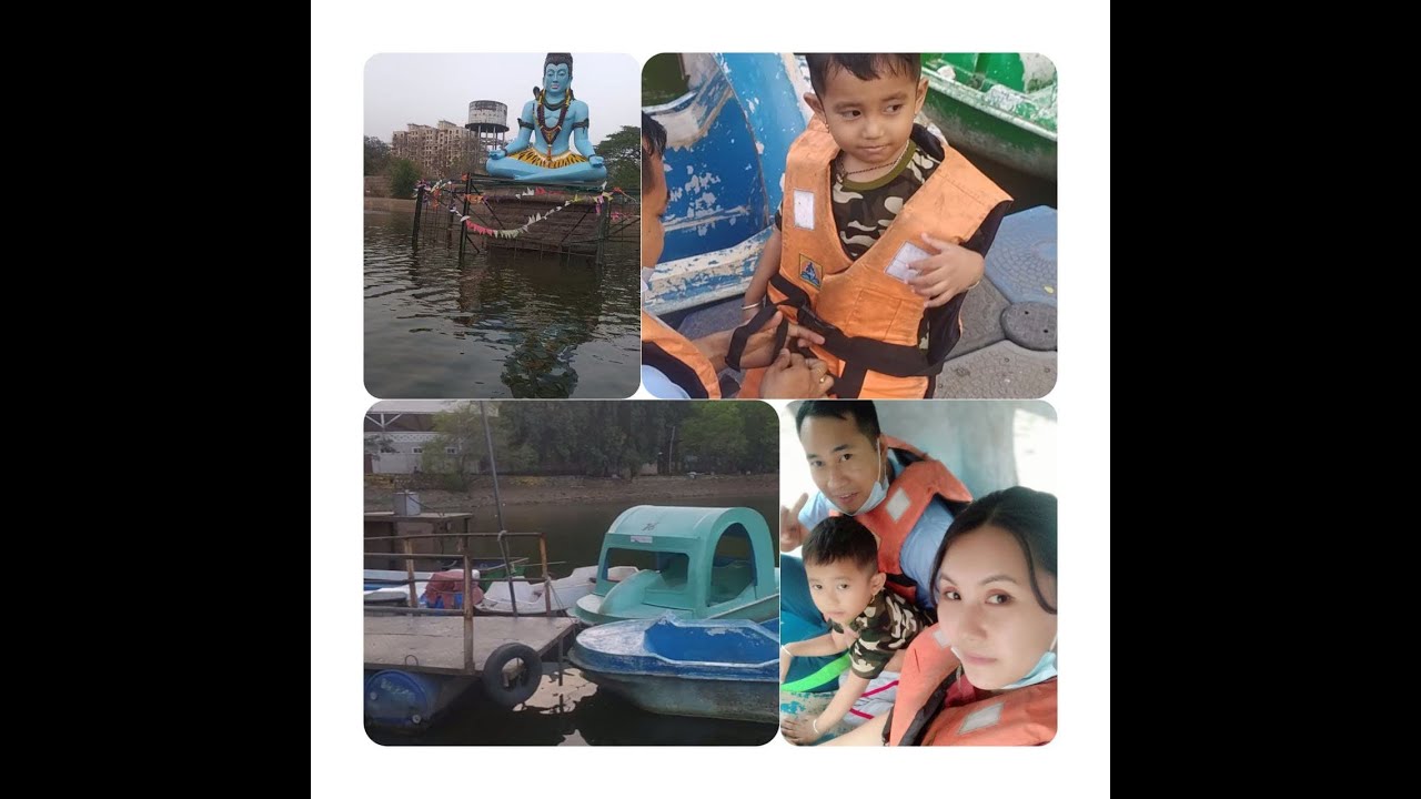 first time boating 🚣at upvan lake 🌅 - YouTube