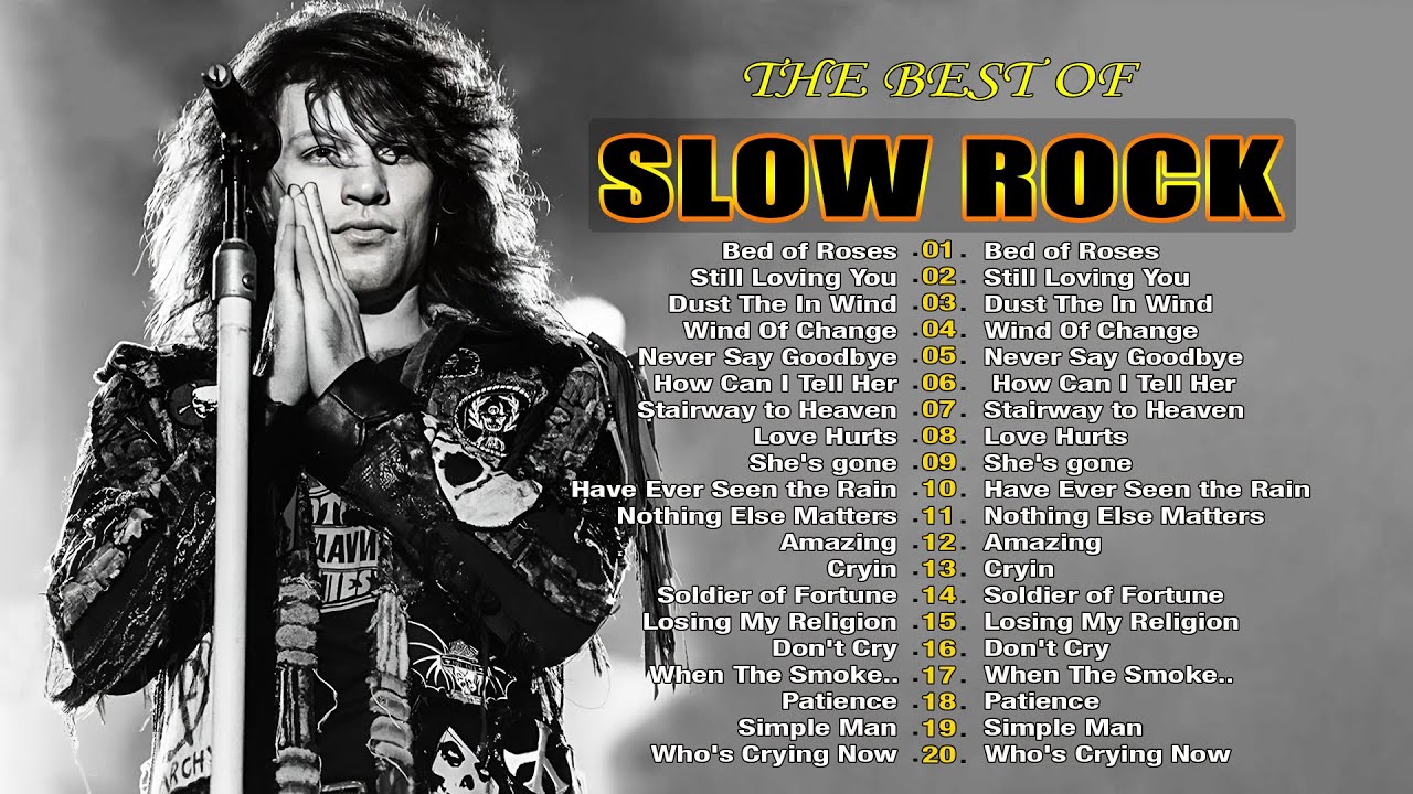 Slow Rock Nonstop Medley 70s 80s 💝Best Slow Rock Ballads Of All Time ...