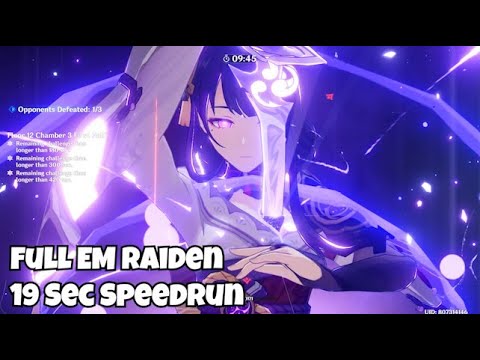 Raiden Full EM Thundering Fury Build 12-3-1 (19 seconds) - YouTube