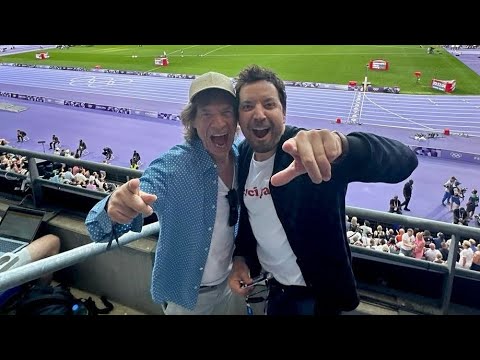 Jimmy Fallon and Mick Jagger Spotted Together at Paris Olympics – What ...