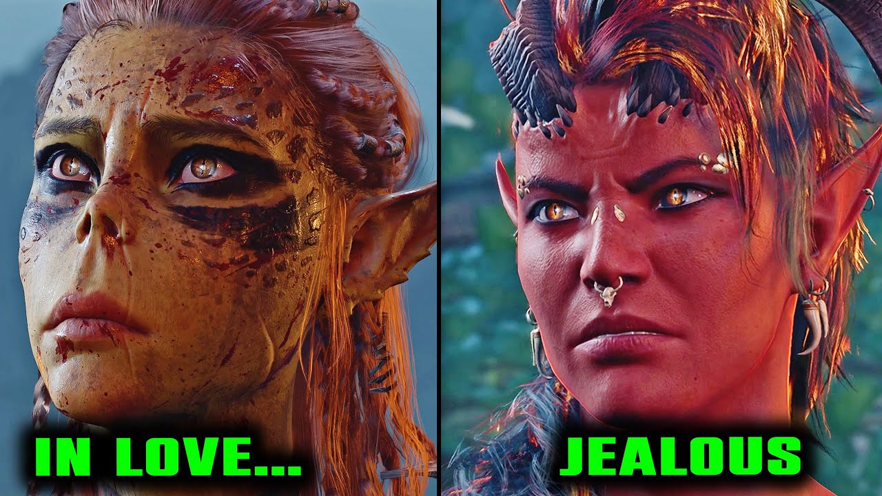 Lae'zel is in Love & Karlach is Jealous | Baldur's Gate 3 Romance ...