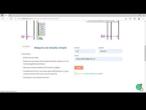 ¿Cómo descargar el template de Simple State Machine para LabVIEW? - YouTube