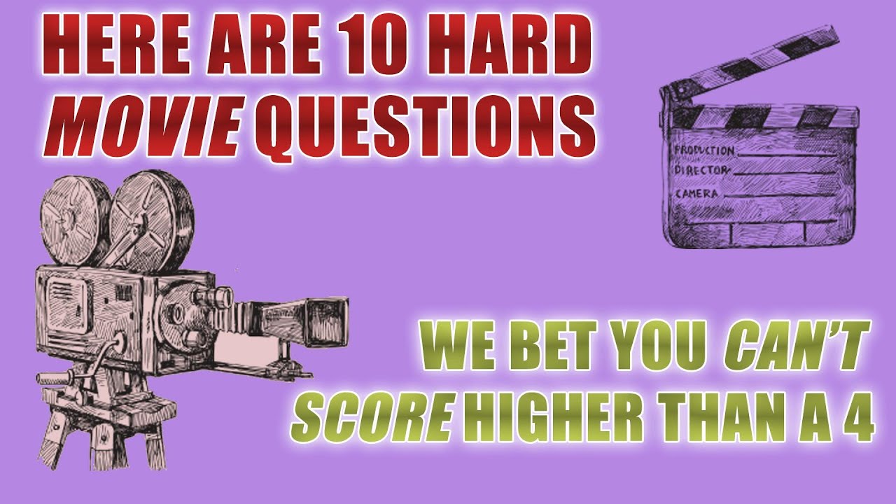 HARD Movie Quiz - YouTube