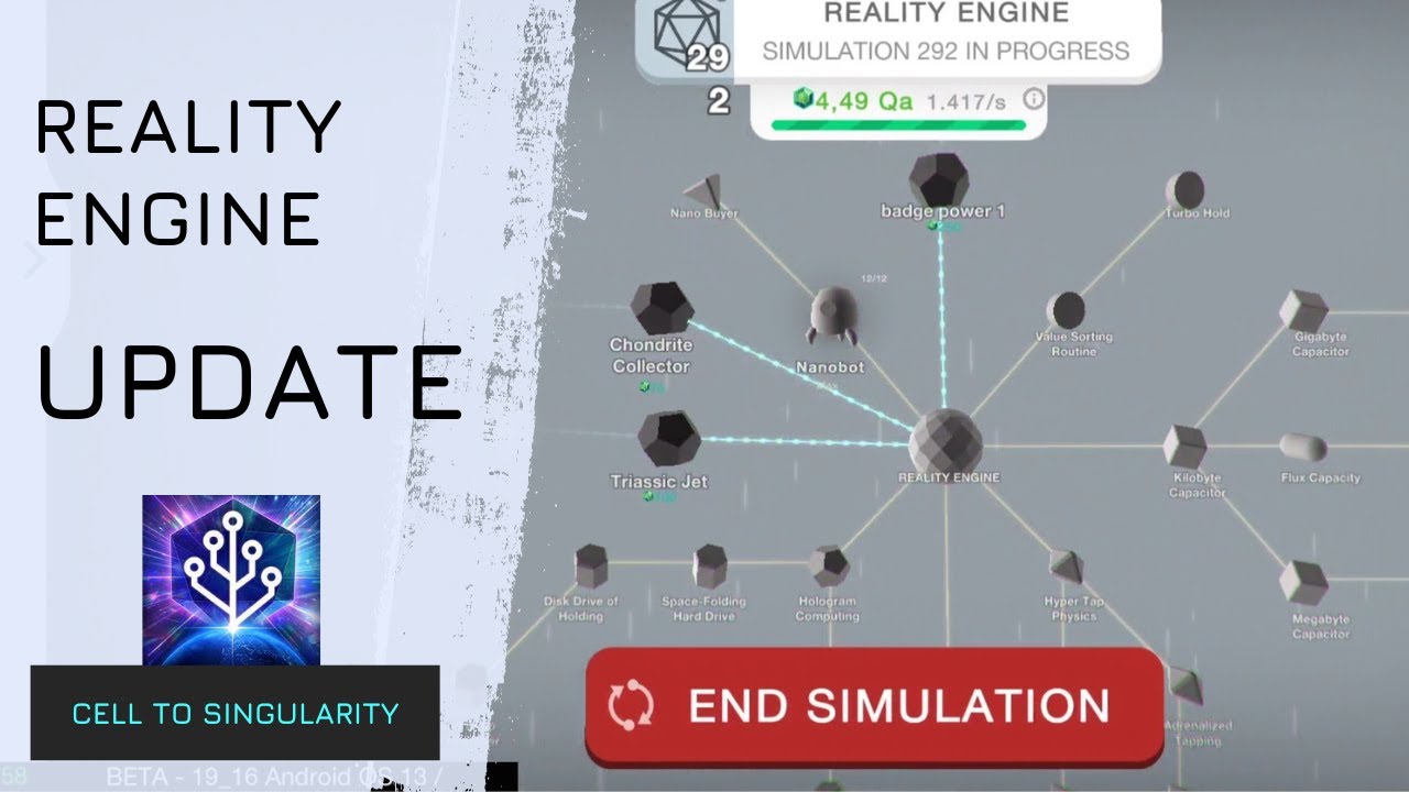 Reality Engine Update in Cell to Singularity Beta - YouTube