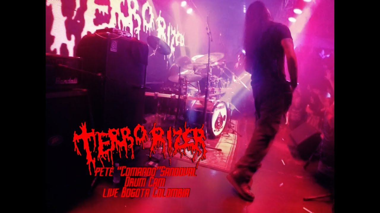 Pete "Commando" Sandoval / Terrorizer - Live Bogotá Colombia - YouTube