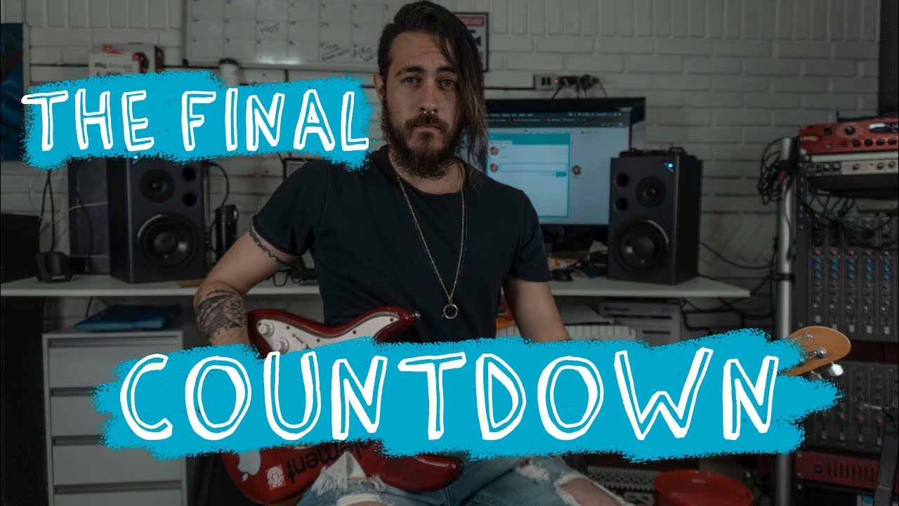THE FINAL COUNTDOWN (GUITAR SOLO) - YouTube