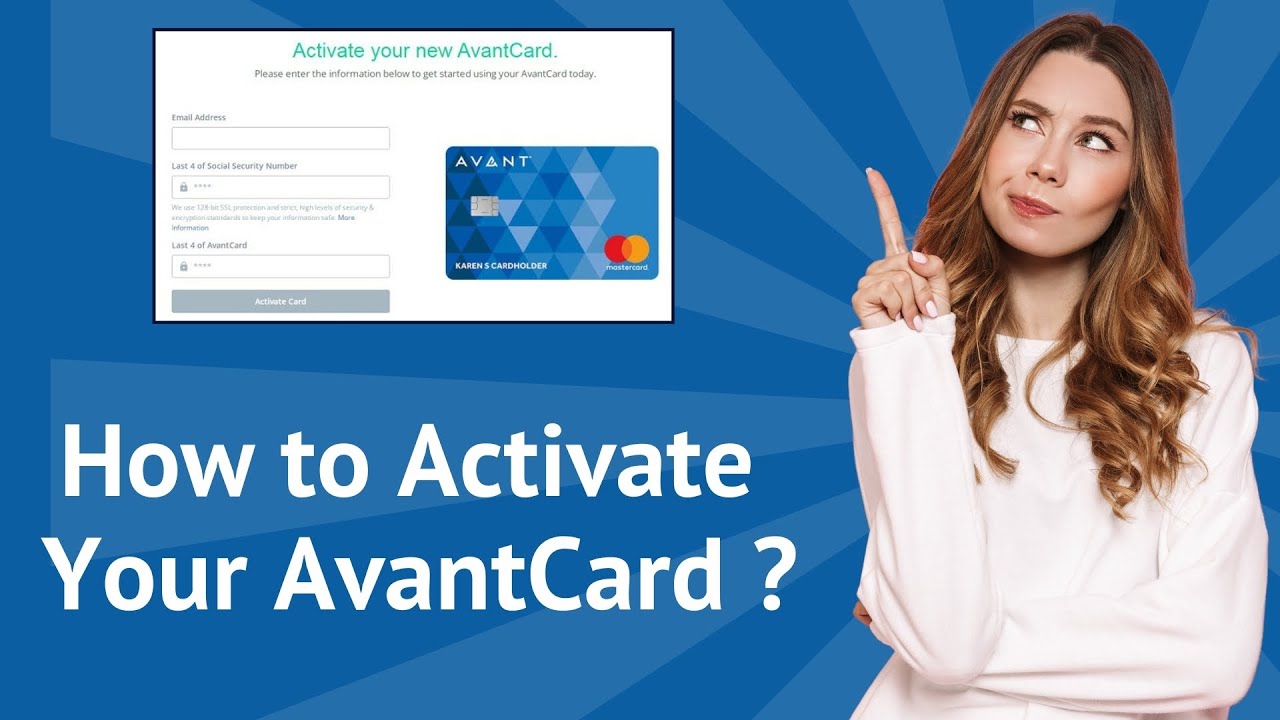 How to Activate Your AvantCard ? : Step-by-Step Guide - YouTube
