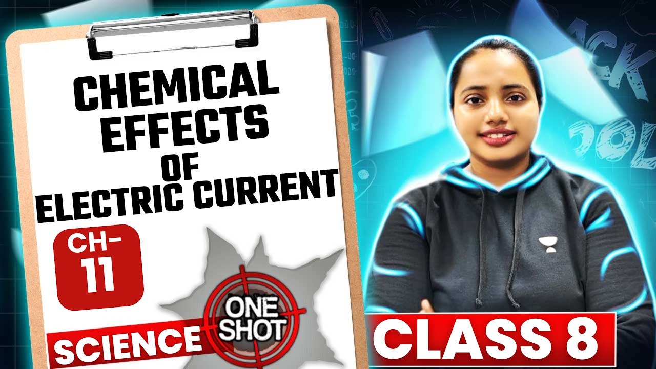 Chemical effects of electric current | Class 8 | One shot | CBSE #education #cbse #ncert #online ...