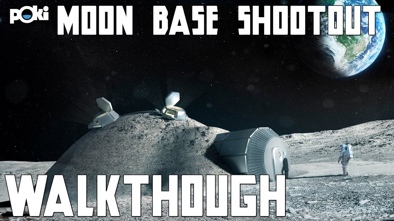 Under Pressure! Moon Base Shootout Poki Walkthrough - YouTube