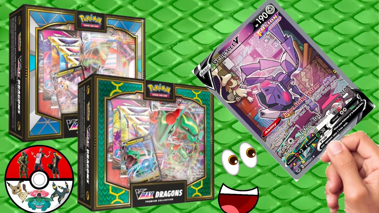 Opening VMAX DRAGONS PREMIUM COLLECTION ( Evolving Skies ) - YouTube