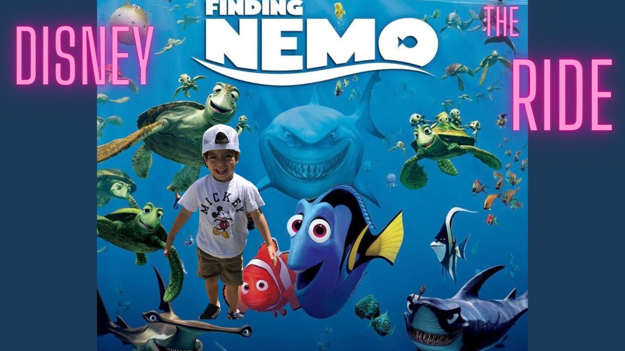 FINDING NEMO RIDE AT DISNEYLAND 2022. - YouTube