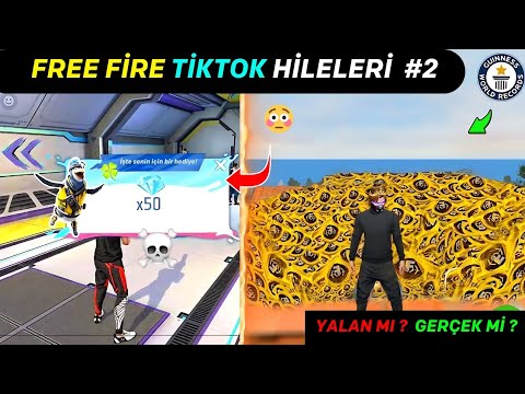OHA ÜCRETSİZ ELMAS ÇIKAN DROP 🤯 FREE FİRE TİKTOK HİLELERİ #2 - FREE FİRE