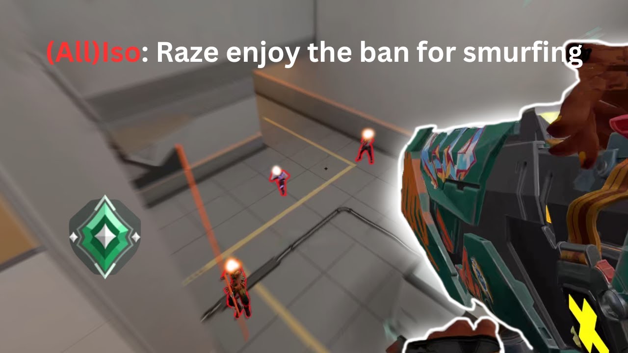 VALORANT GAMEPLAY, FALCON | INSANE RAZE🔥😱 DESTROYING ASCENDANT LOBBY ...