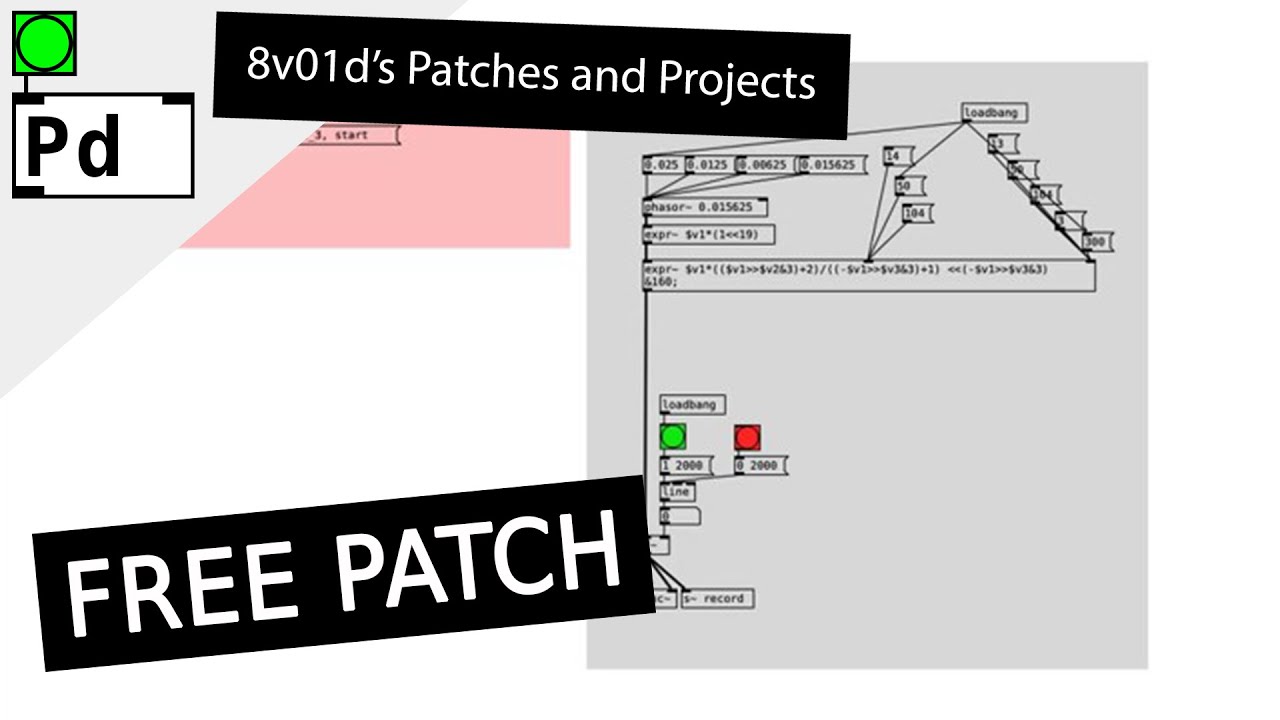 (15) Pure Data - 8v01d - Expr Project 3 - YouTube