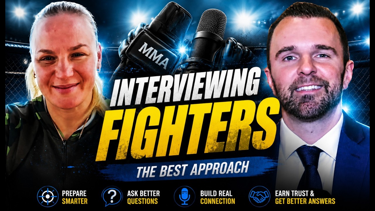 Best way to Interview MMA fighters in 2025 - YouTube