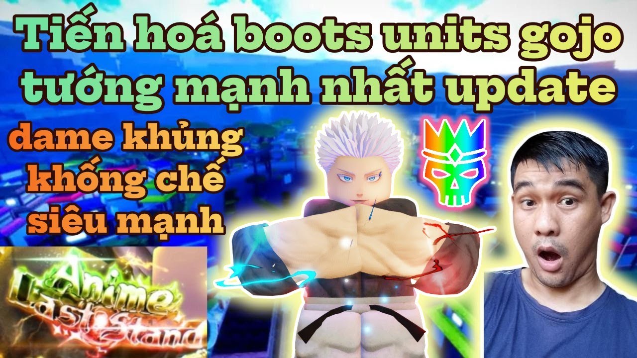 Noob to pro anime last stand - Evo Infernal boost units Gojo units được ...
