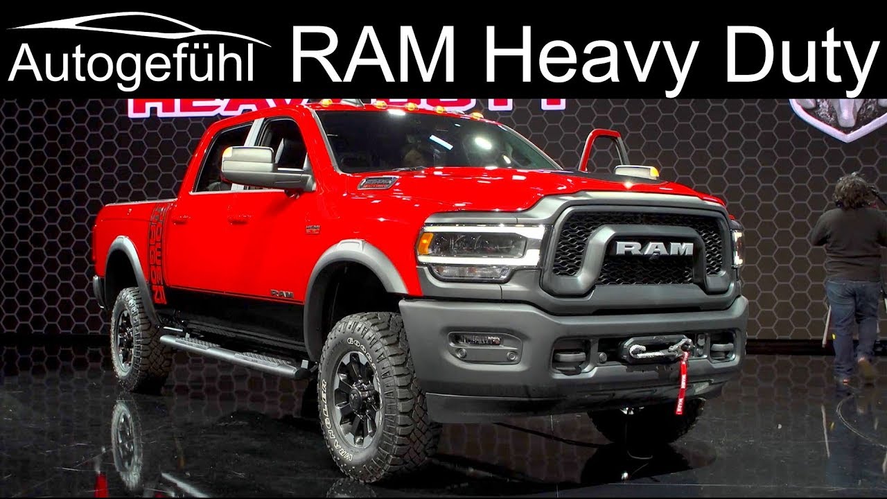 Most powerful RAM 3500 2500 HEAVY DUTY Laramie vs Power Wagon REVIEW ...