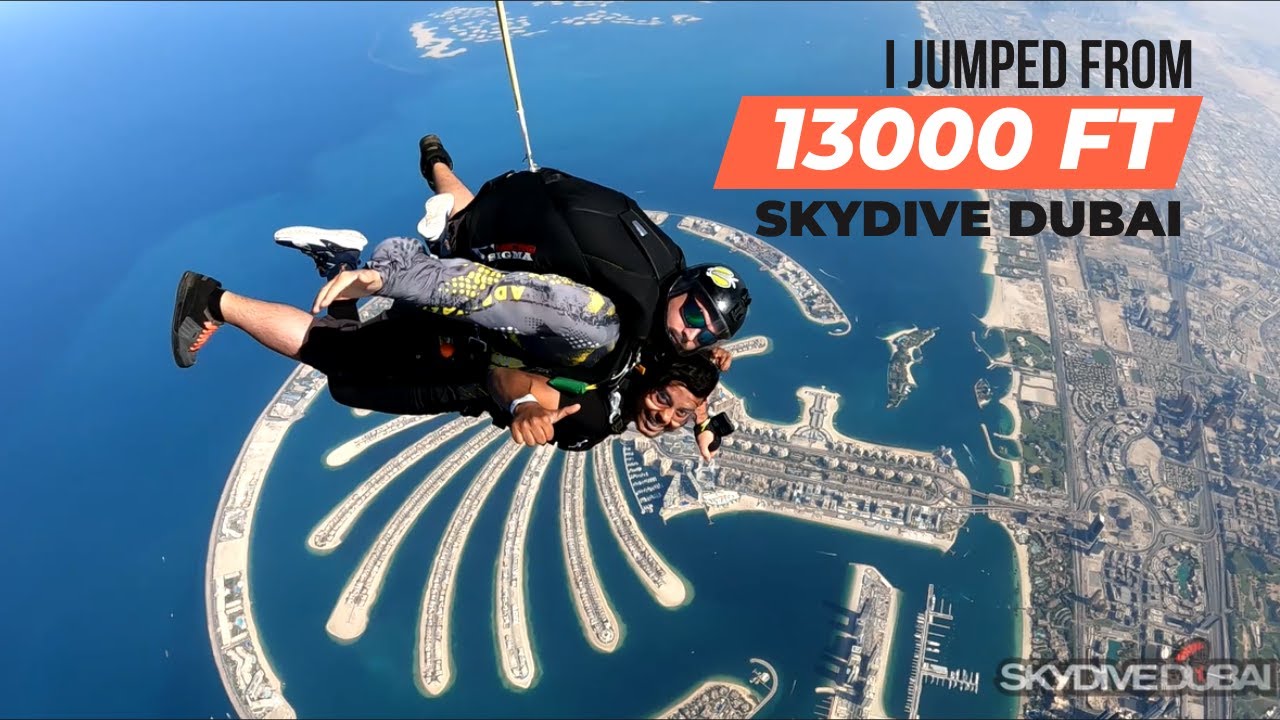 Second Time On A Plane And I Had To Jump From It | @SkyDiveDubai ...