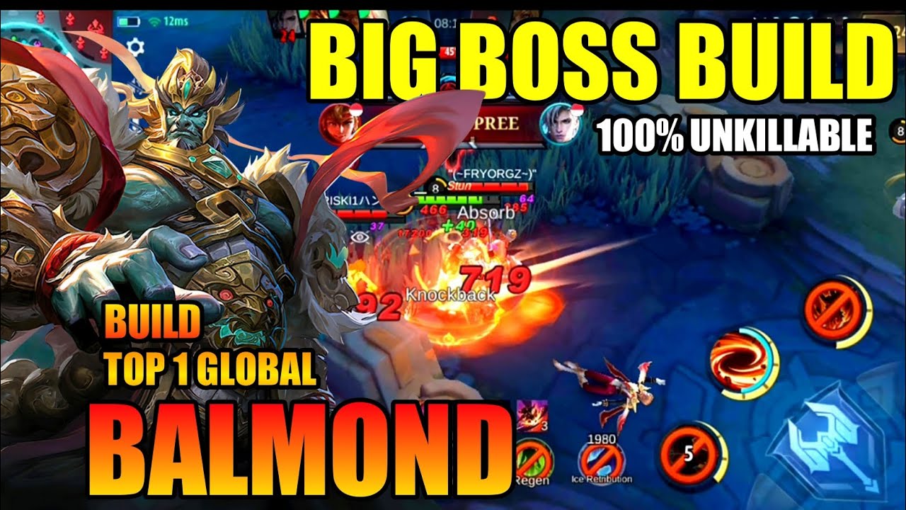 Big Boss Build 100% UNKILLABLE Build Top 1 Global Balmond ~Mobile ...