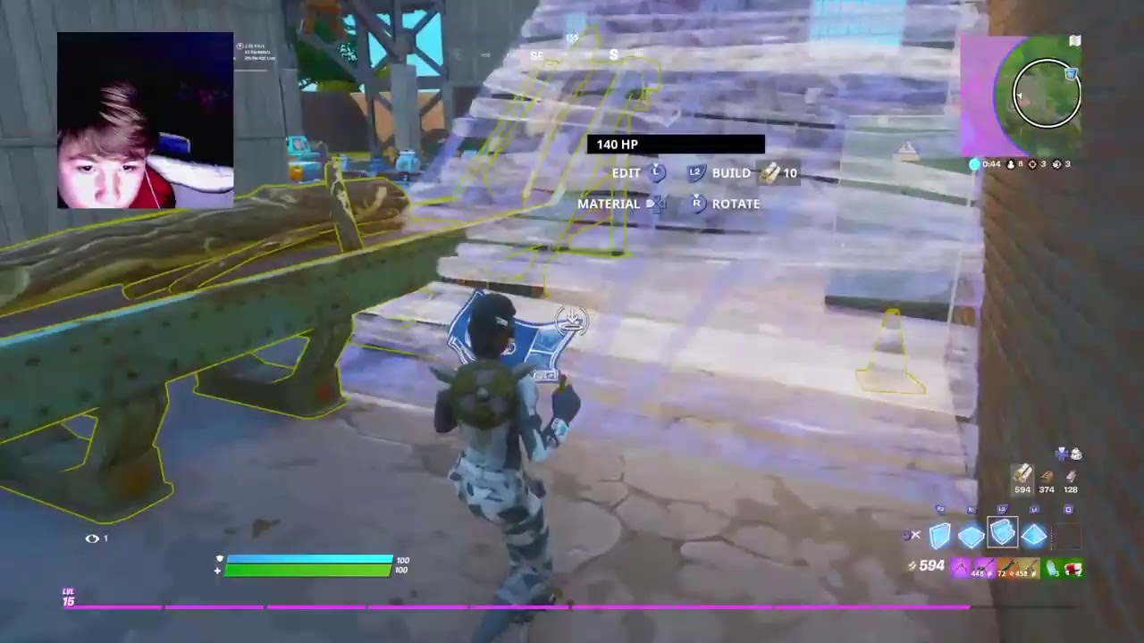 Some fortnight game play - YouTube