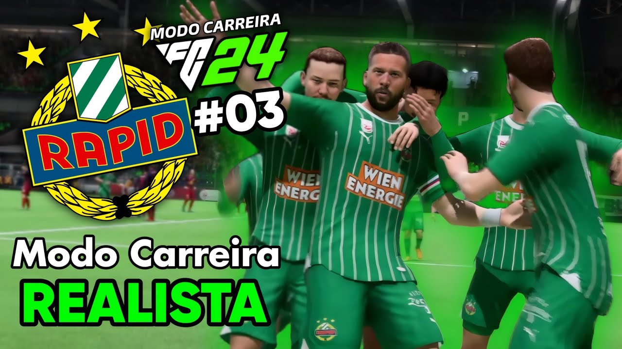 SK Rapid: Primeiros Clássicos da Jornada! Carreira Realista de ...