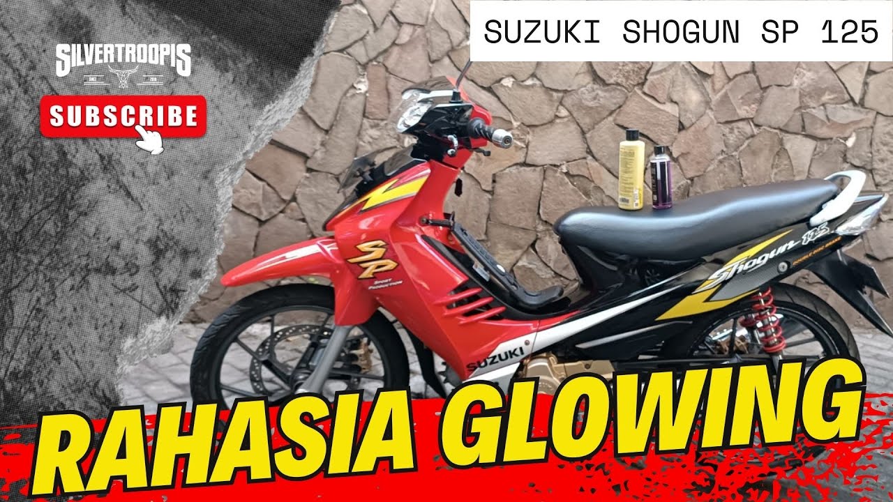 RAHASIA SHOGUN SP TETAP GLOWING #suzuki #shogunsp - YouTube