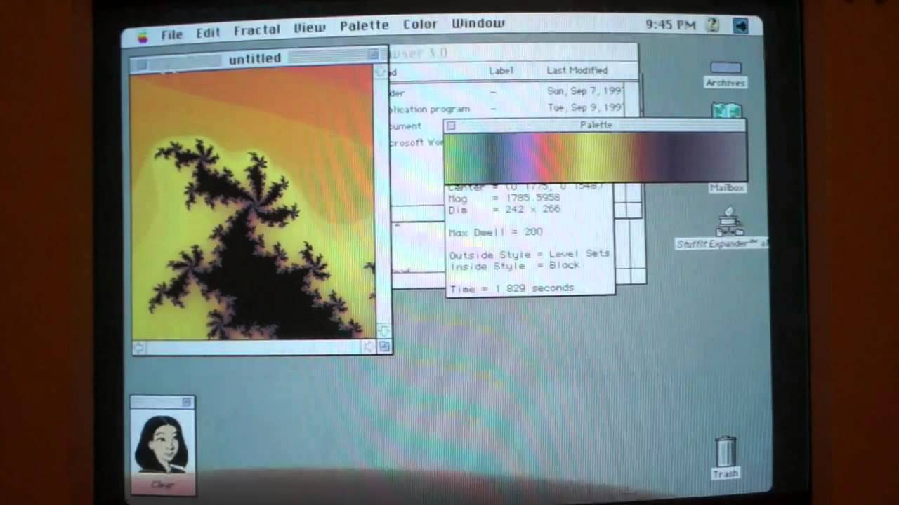 Apple PowerMacintosh 8500/120 and System 7.5.5 Demo - YouTube