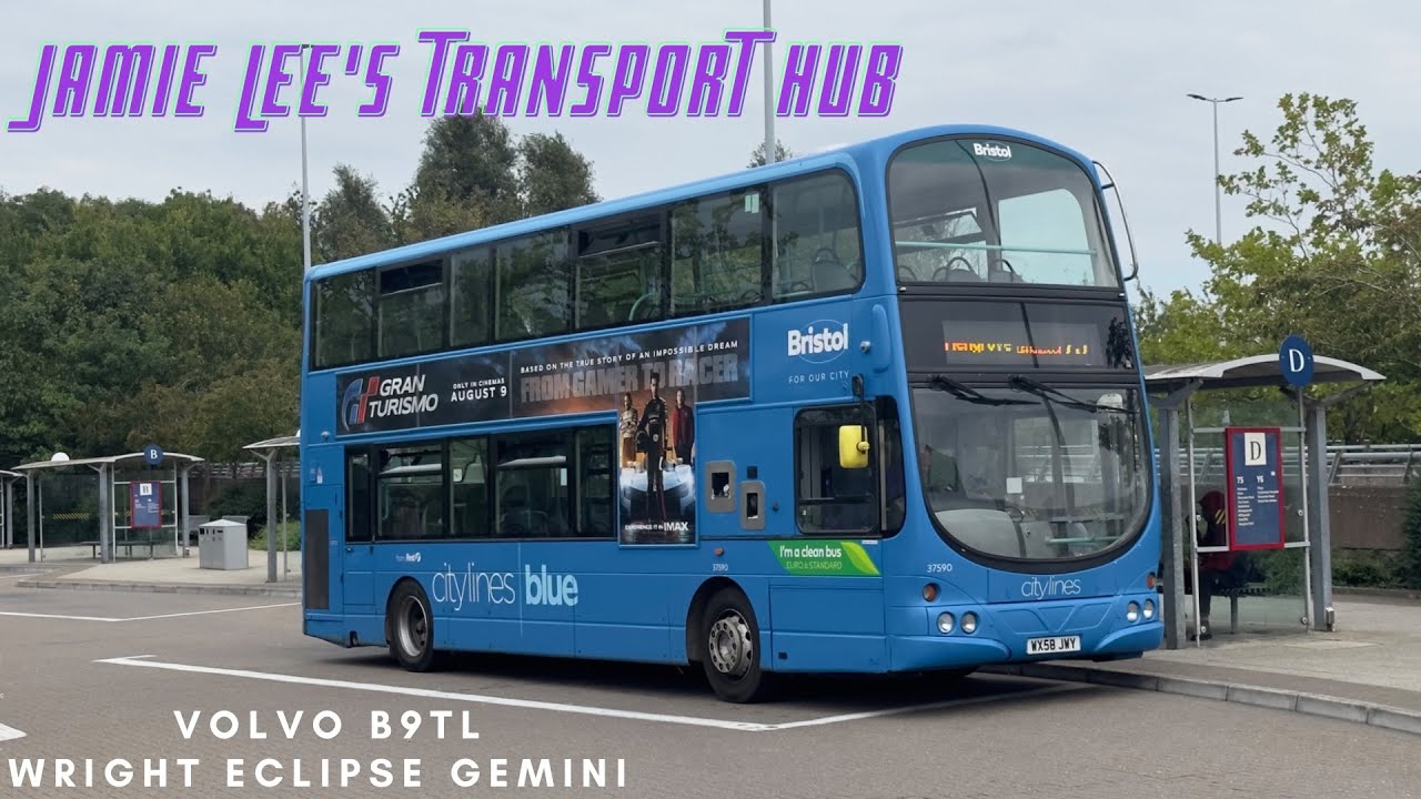 *THRASH* First West of England Volvo B9TL Wright Eclipse Gemini no ...