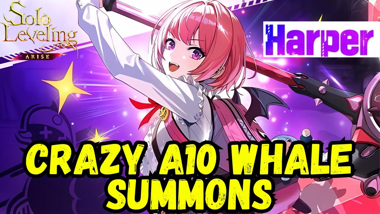 INSANE A10 Harper Pulls Solo Leveling Arise New Update - YouTube