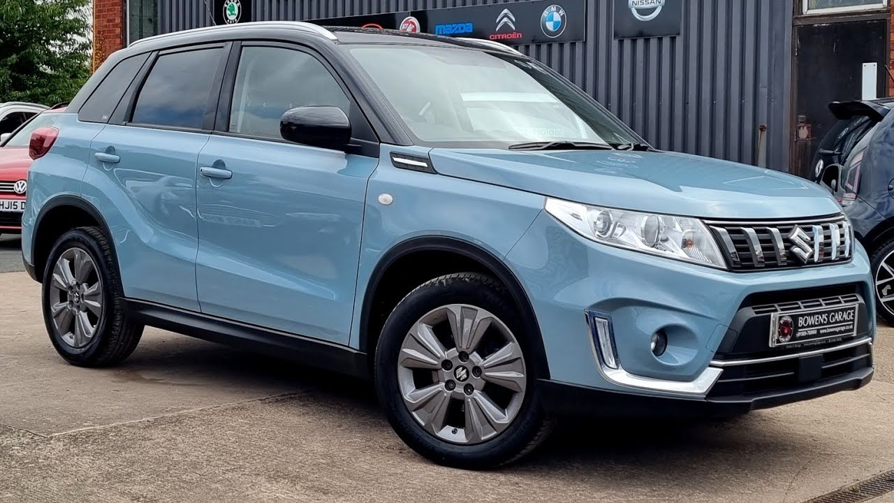 2019 (19) Suzuki Vitara SZ-T 1.4 Boosterjet 5Dr in Ice Greyish Blue ...