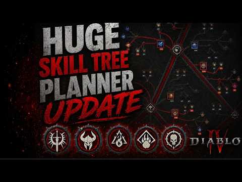 HUGE Skill Tree Planner Update Barb Sorc Paladin Necro & Druid
