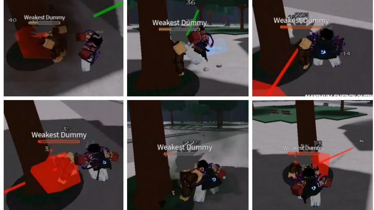 All Wall Combo In Different Character In The Strongest Battlegrounds ...