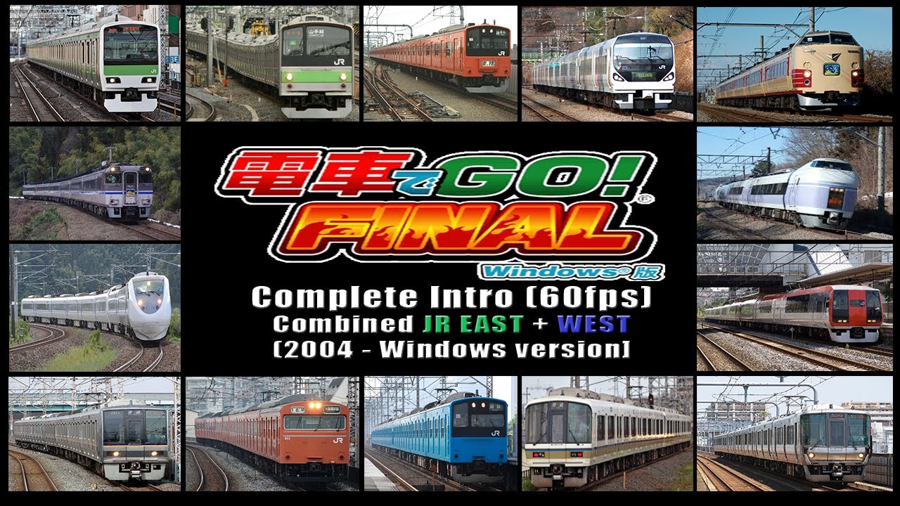 Densha de GO! FINAL (2004) - Complete Intro [PC version; 60fps] - YouTube