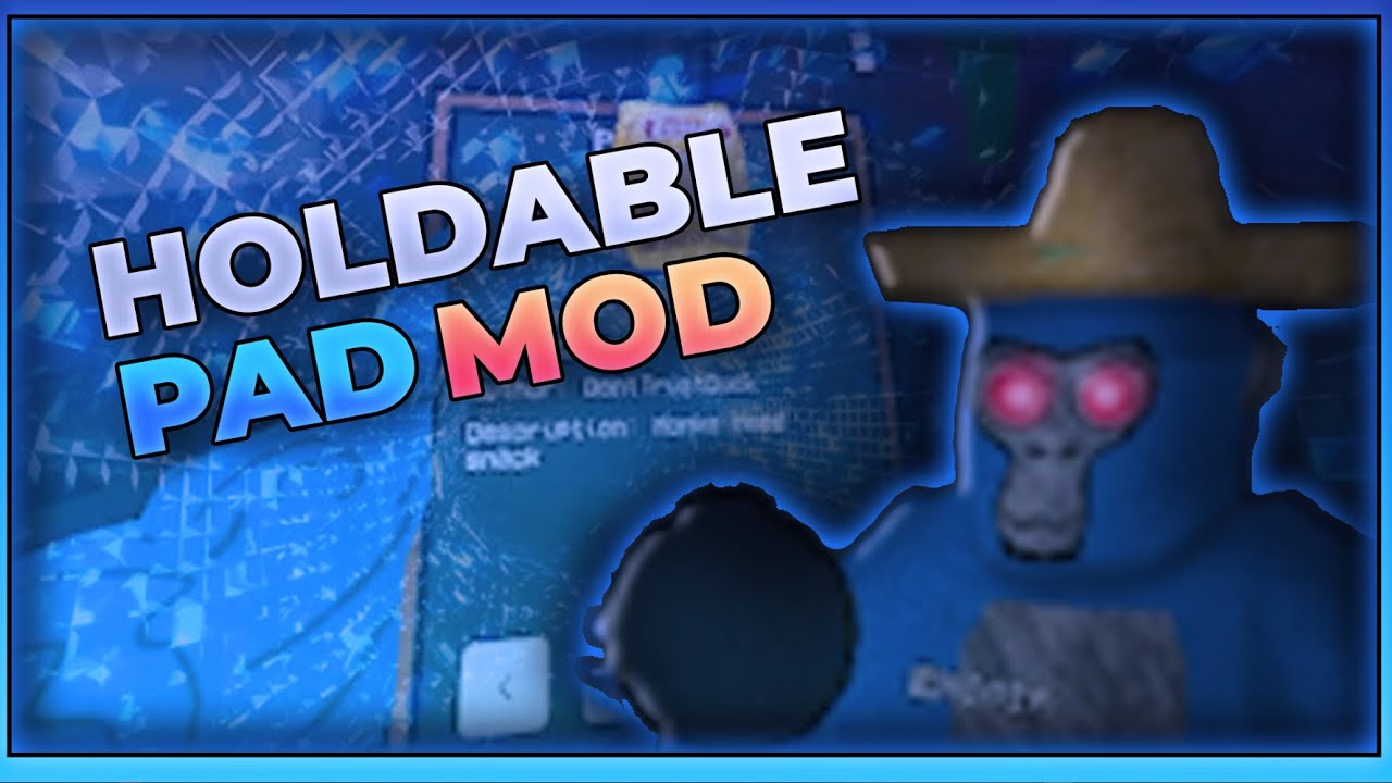 Holdable Pad Mod - Gorilla Tag - YouTube