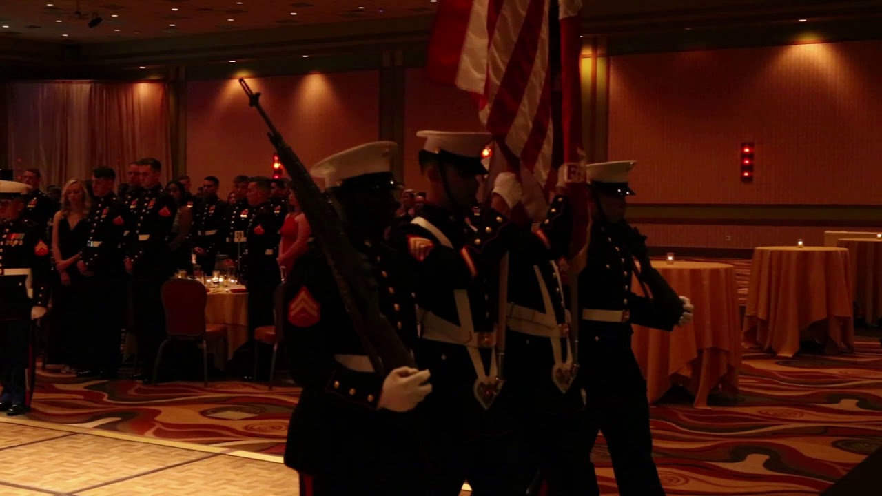 1st Recon 2018 Birthday Ball - YouTube