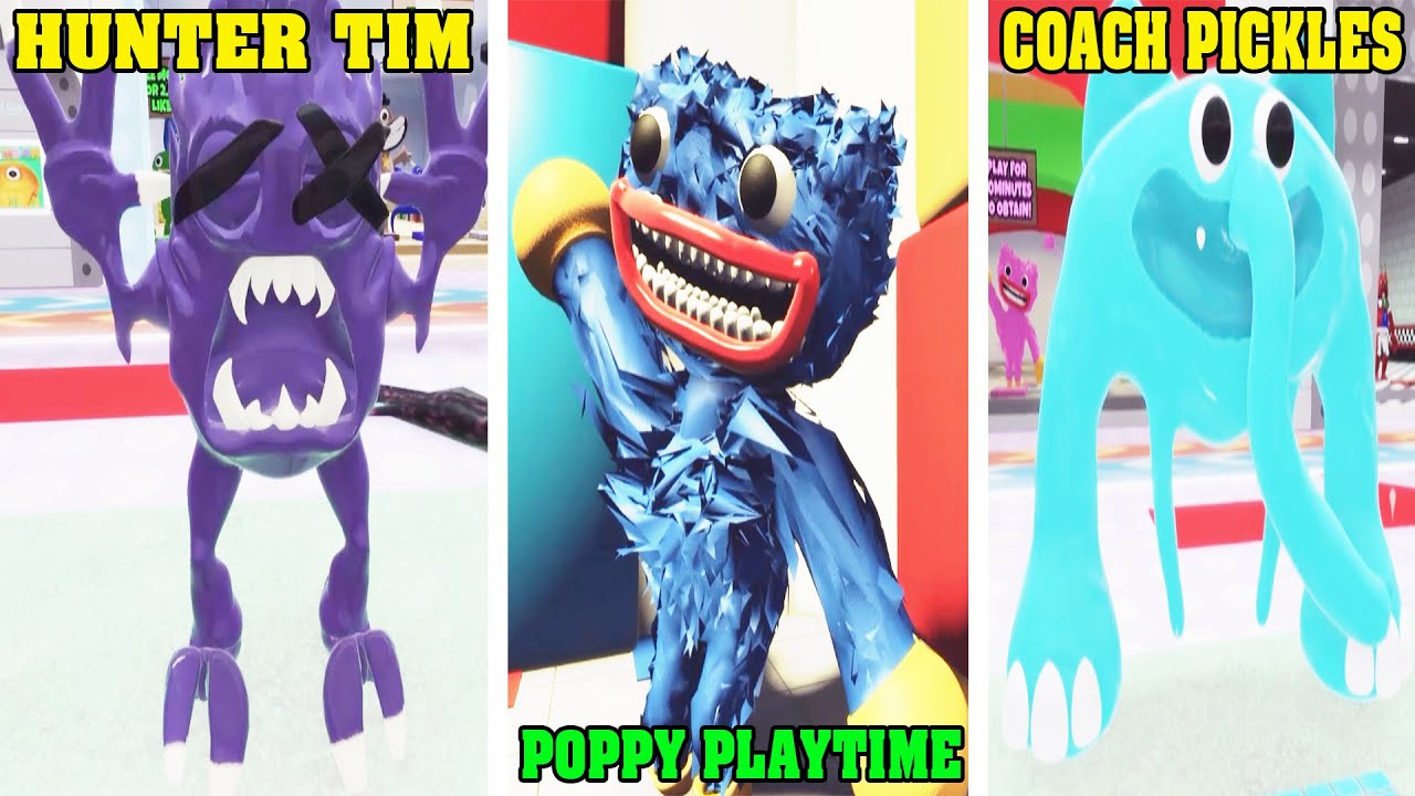 GARTEN OF BANBAN 3 NEW UPDATE : BOSSES HUNTER TIM ,COACH PICKLES ALL ...