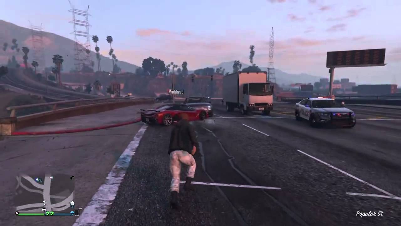 GTA 5 | How to Exit A Car In Style - YouTube