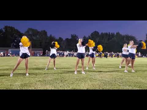 Community Pep Rally, Band, Cheerleaders & Dance Team! - YouTube