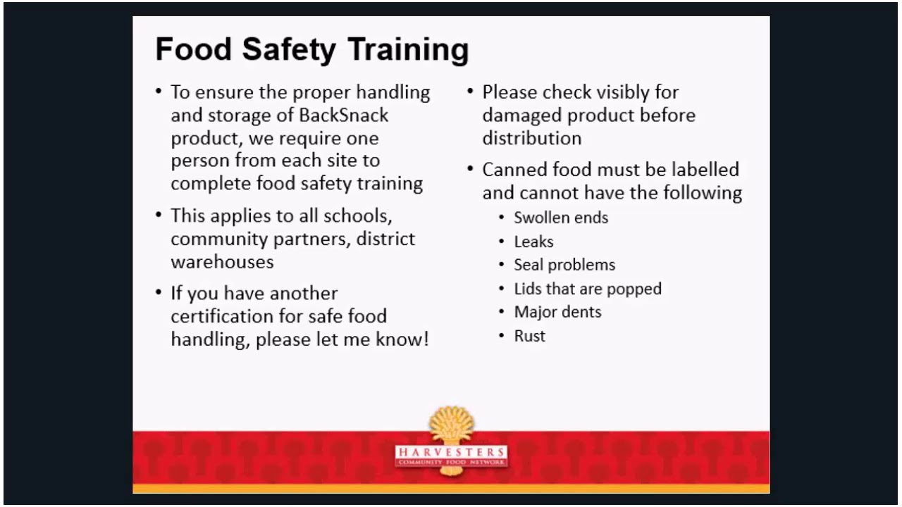 BackSnack Training Webinar - YouTube