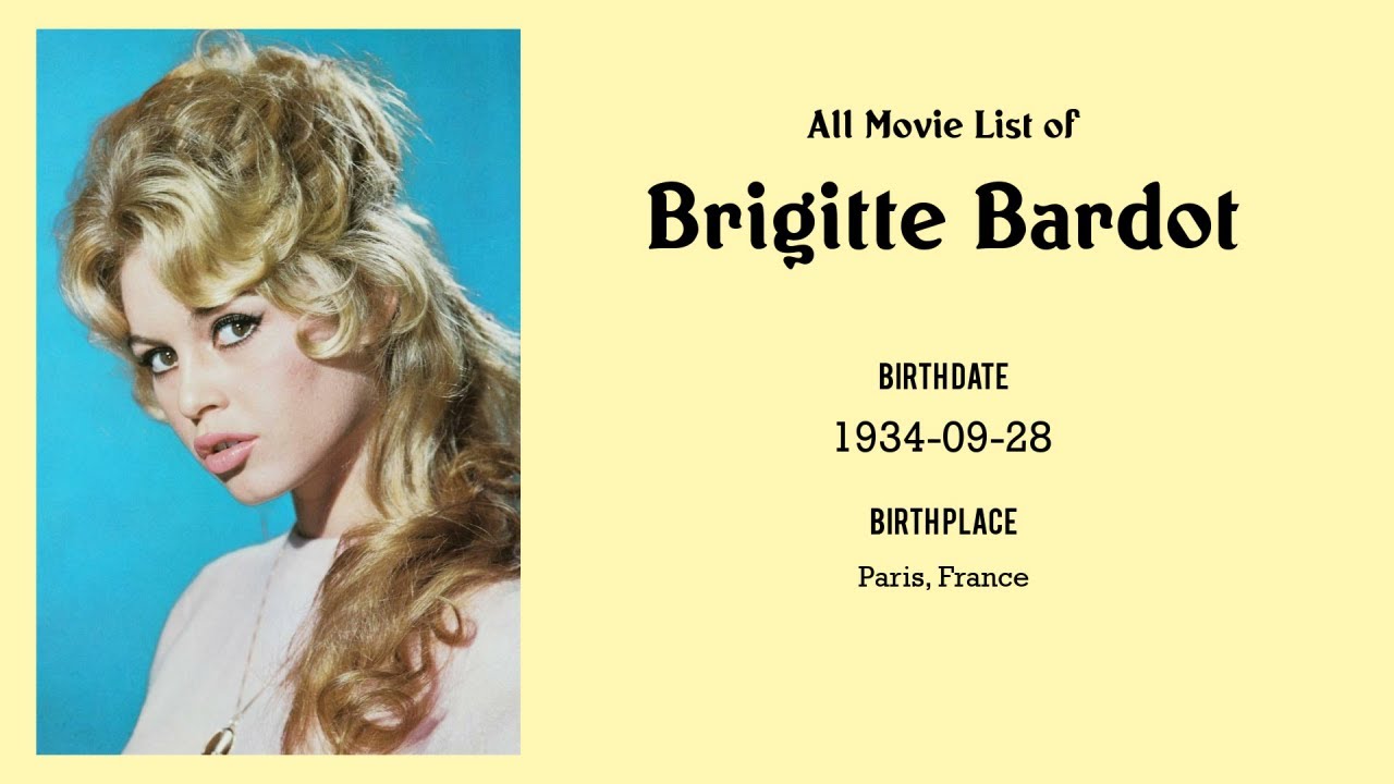 Brigitte Bardot Movies list Brigitte Bardot| Filmography of Brigitte ...