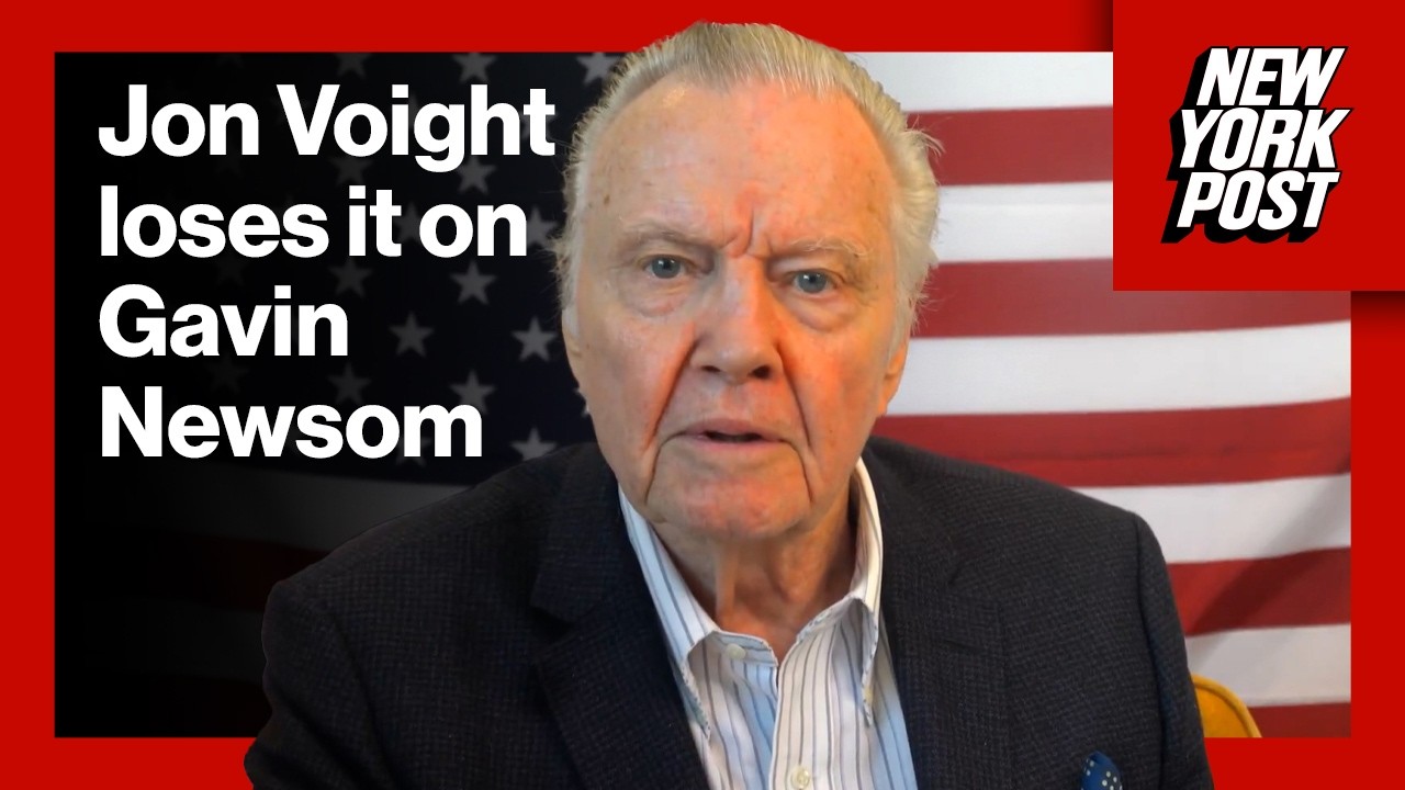 Jon Voight calls Gavin Newsom a 'lying dog' in fiery rant defending ...