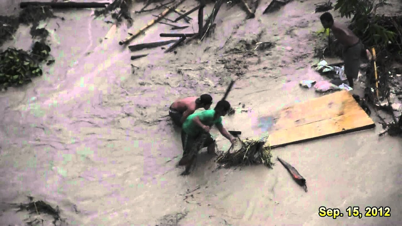 Flashflood on Abacan Bridge - YouTube