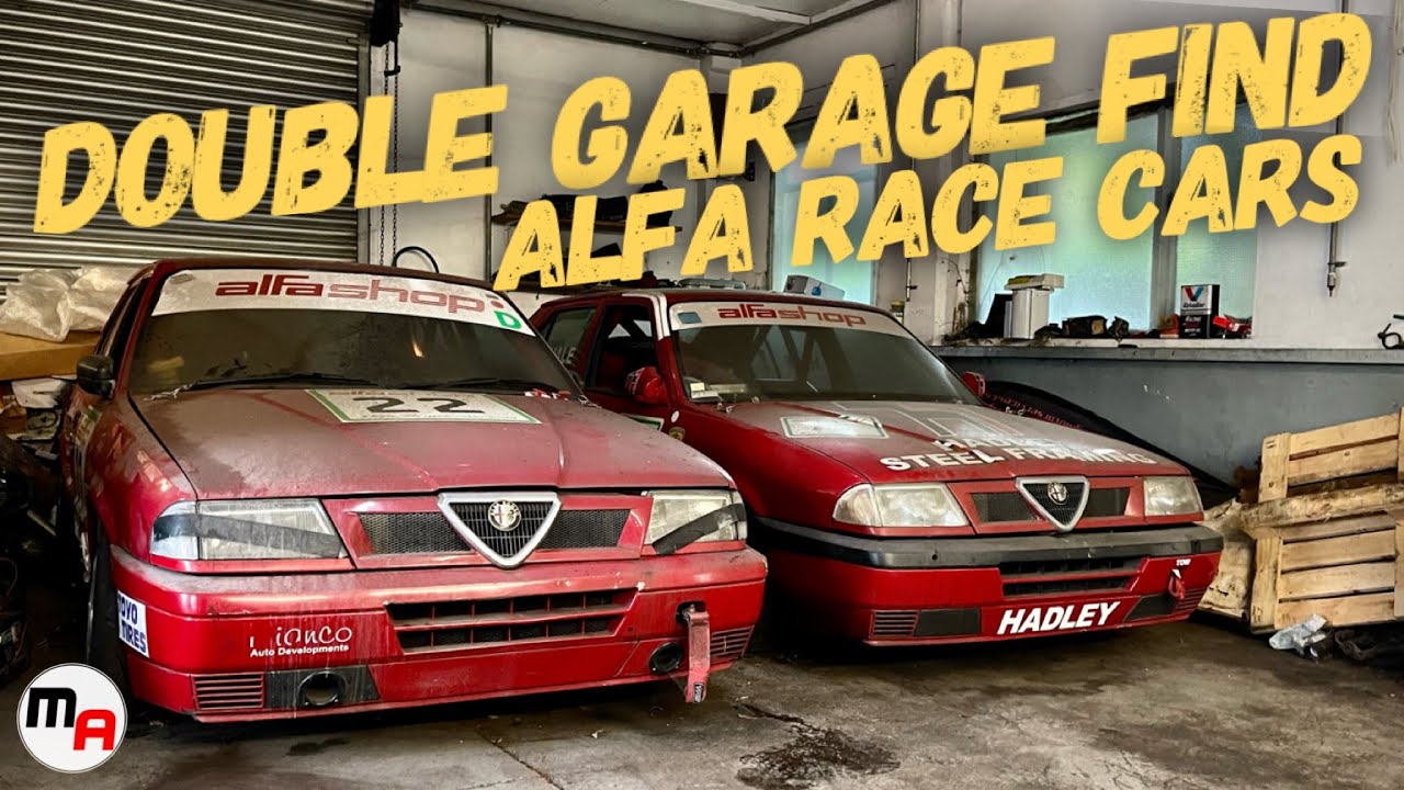 CLASSIC ALFA ROMEO 33 RACE CARS FOUND IN GARAGE - CAN LEE SAVE THEM ...