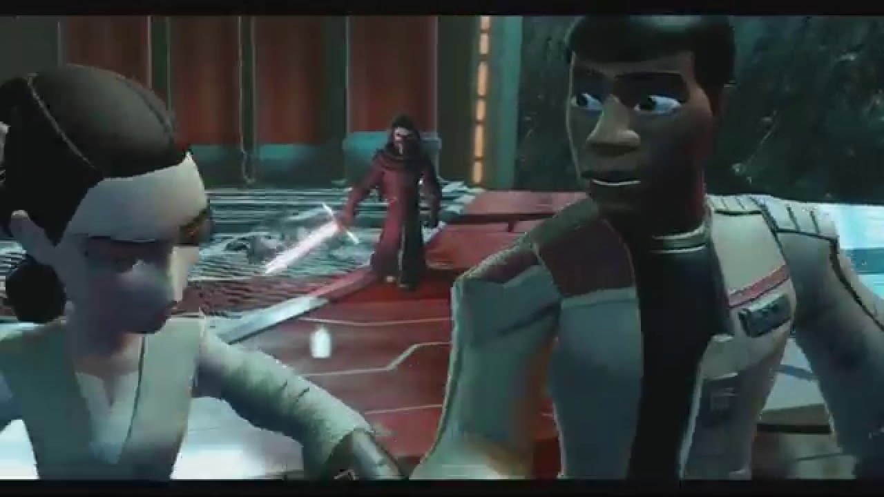 Disney Infinity Star Wars The Force Awakens Ending/Boss Battle - YouTube