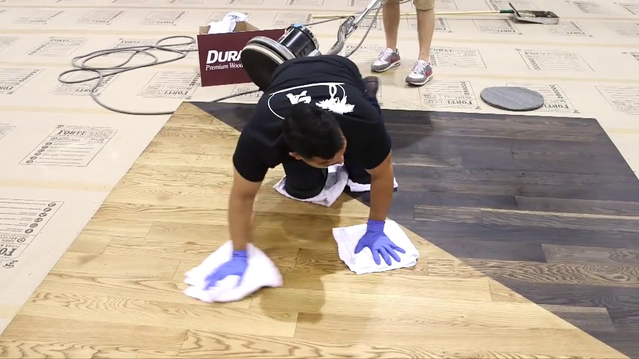 DuraSeal Stain Demo - YouTube