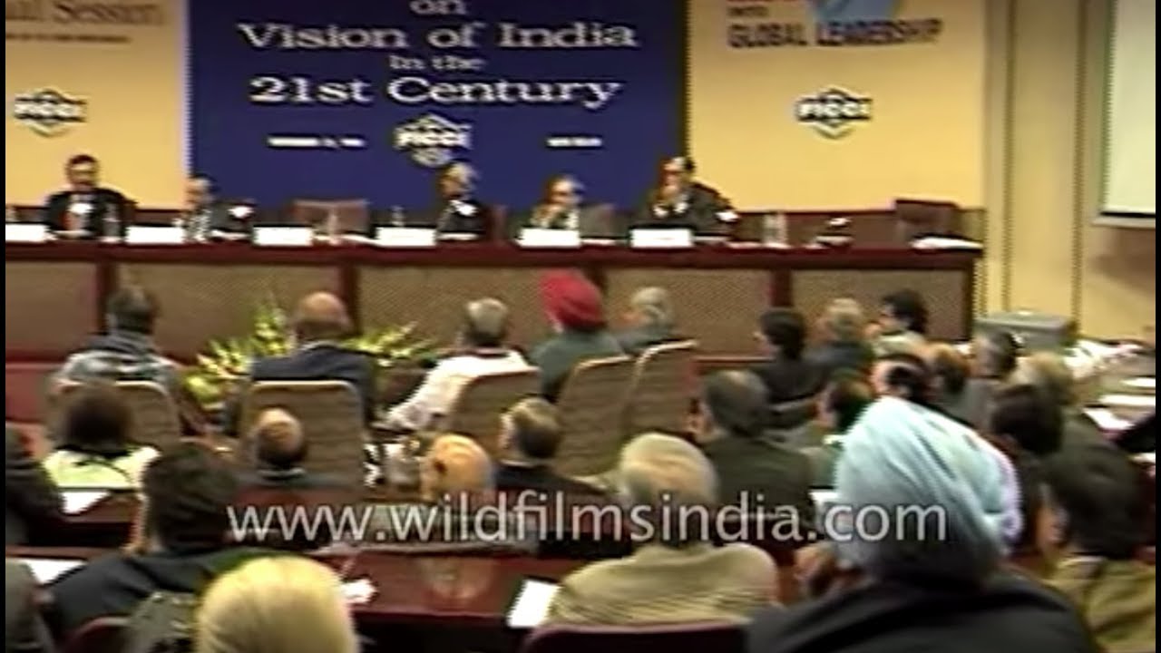 Vision of India in 21st century at FICCI, New Delhi - YouTube