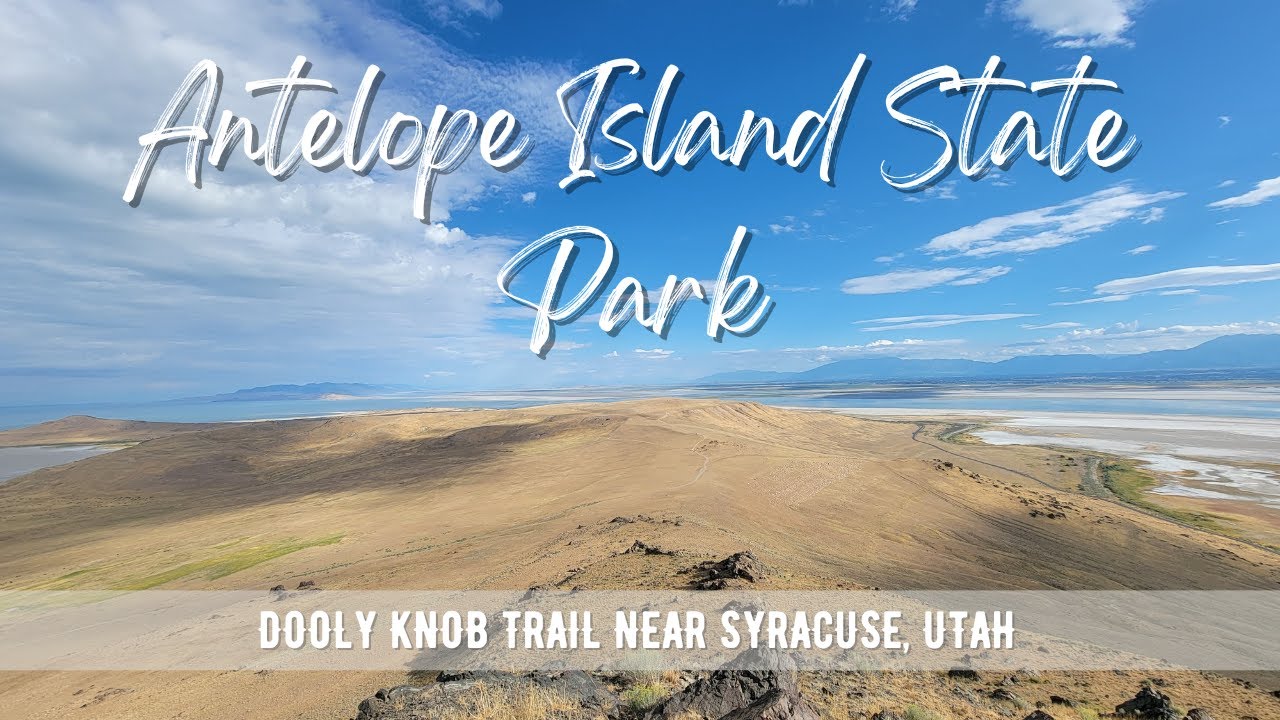 Hiking UTAH : Dooly Knob Trail | Antelope Island State Park | Great ...